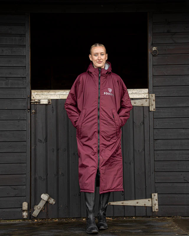Equidry All Rounder Coat Plum/Grey – First Choice Horse Supplies